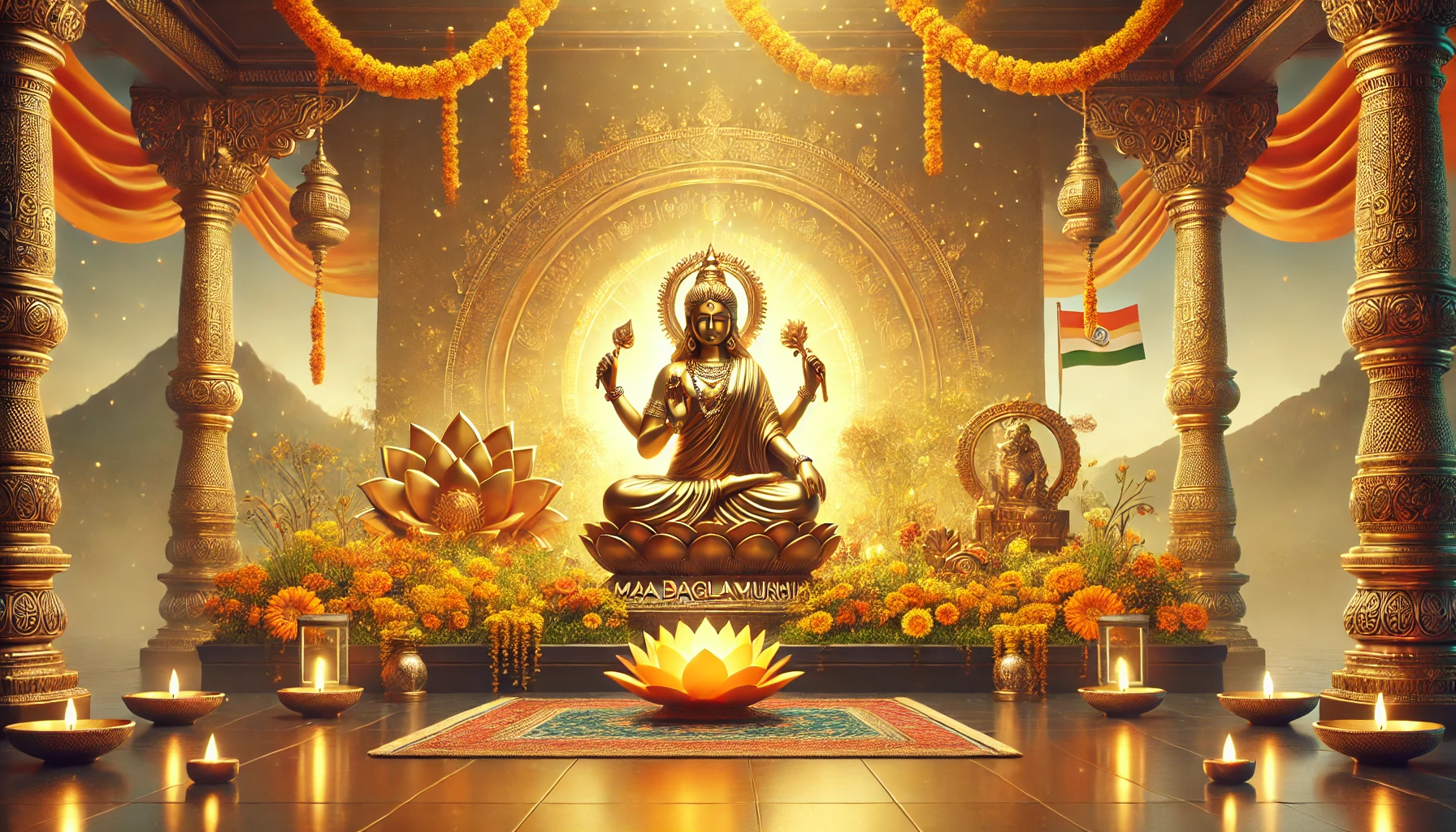 Maa Baglamukhi Puja Gallery | Divine Blessings Through Images