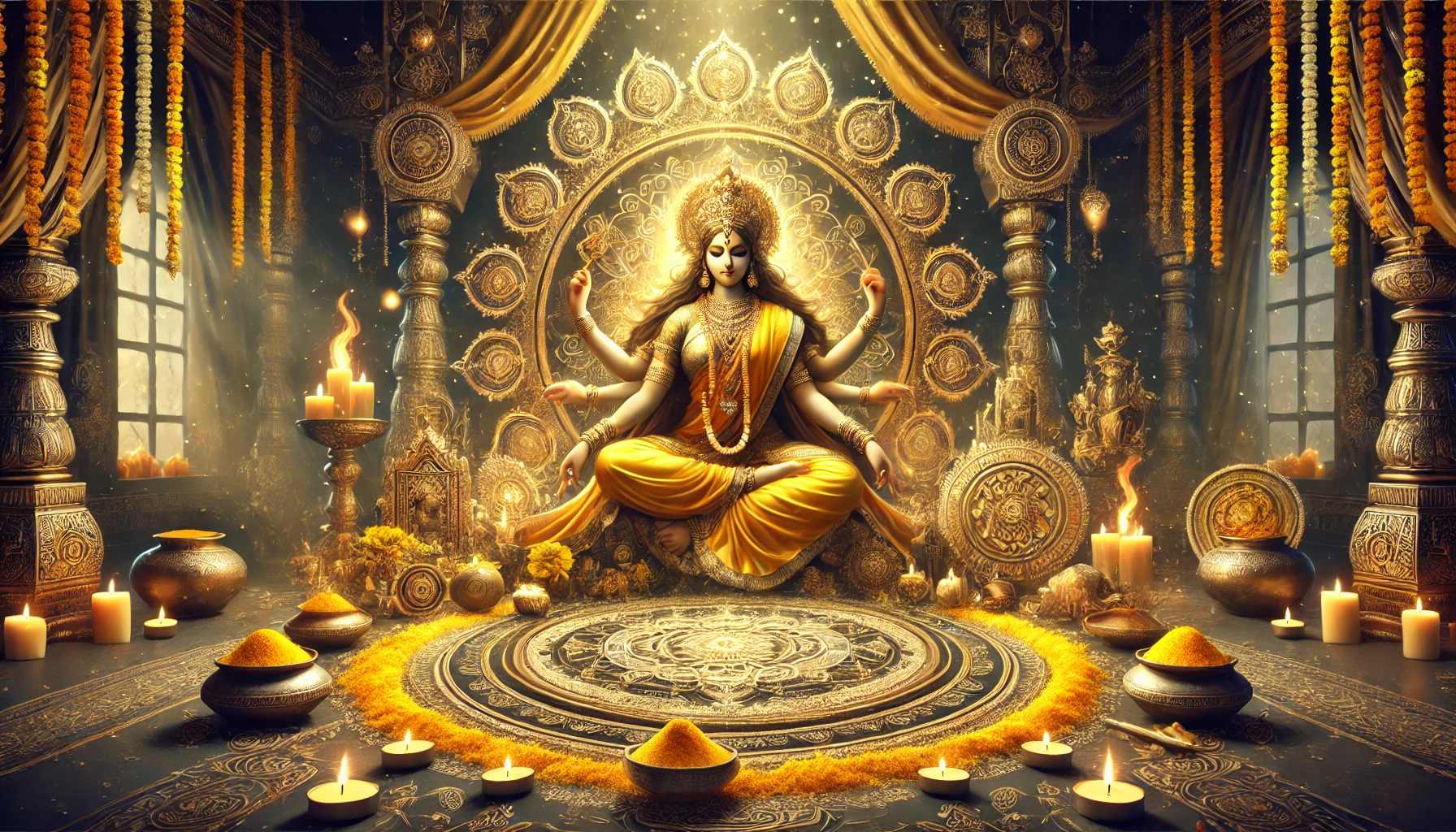 Maa Baglamukhi Puja Gallery | Divine Blessings Through Images